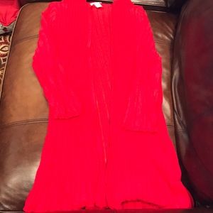 Chico's | Sweaters | Red Light Sweater Cardigan | Poshmark